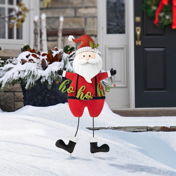 [OFFICIAL] Glitzhome 36"H Metal Santa HOHOHO Yard Stake