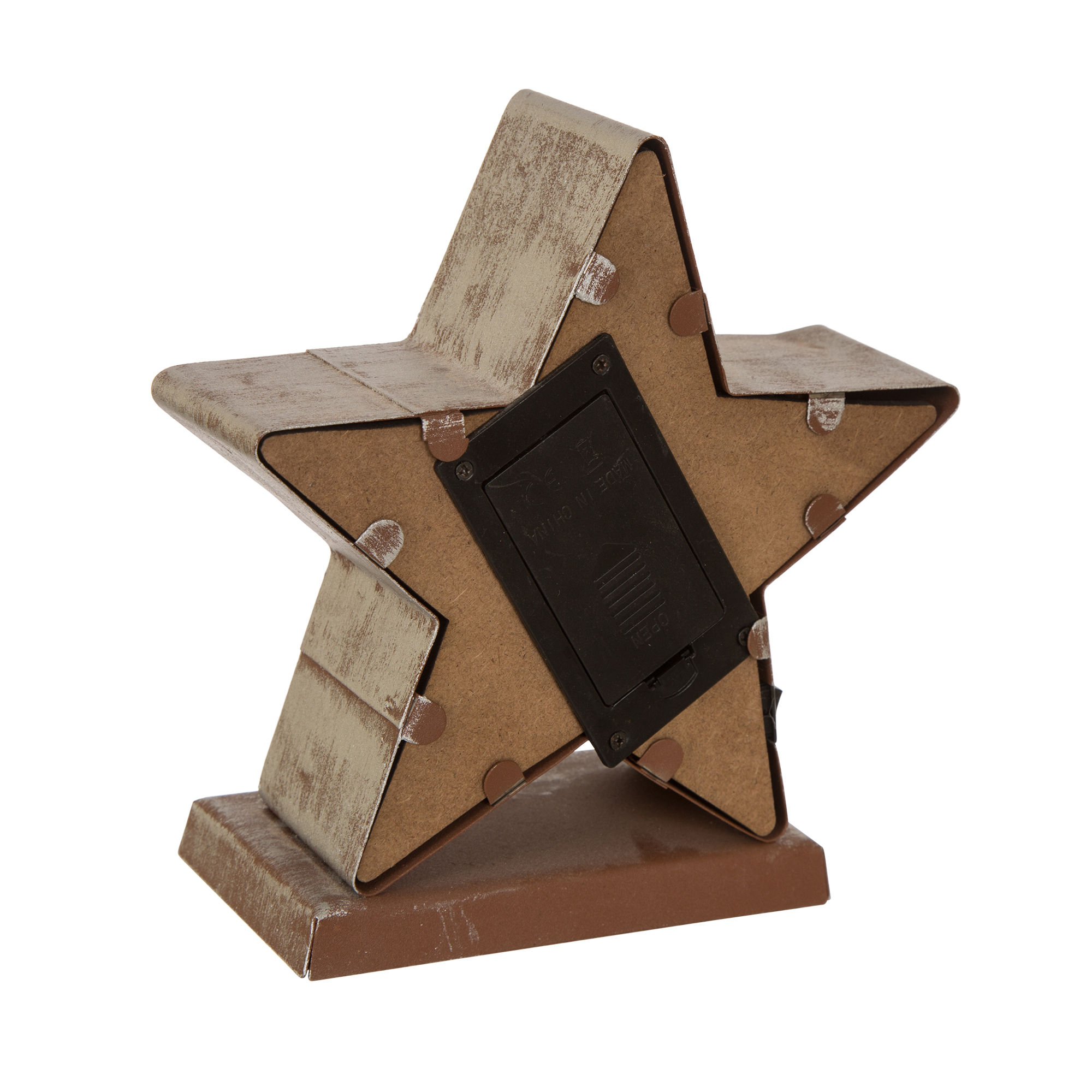 [OFFICIAL] Glitzhome 7.50"H Marquee LED Wooden/Metal Star Stocking Holder
