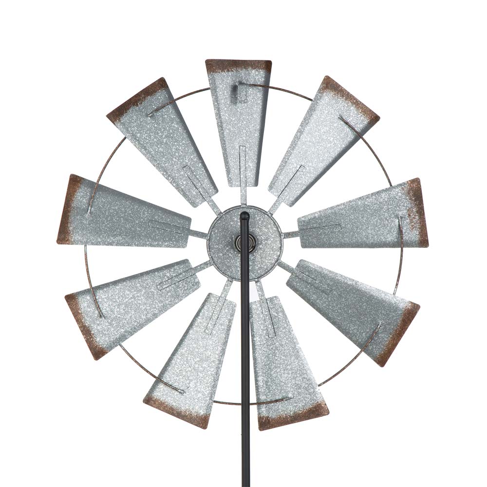 [OFFICIAL] Glitzhome Handcrafted Farmhouse Metal Galvanized Windmill ...