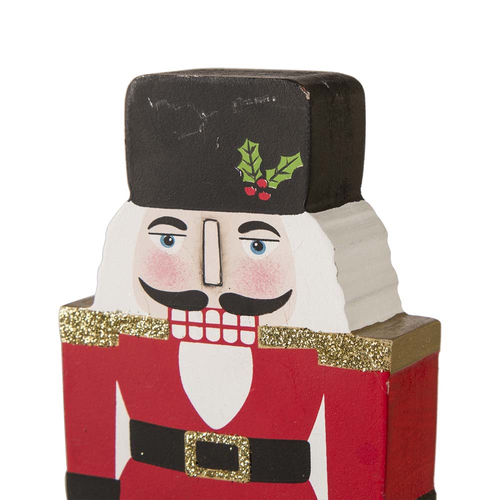 [OFFICIAL] Glitzhome 7.00"H Wooden/Metal Nutcracker Stocking Holder