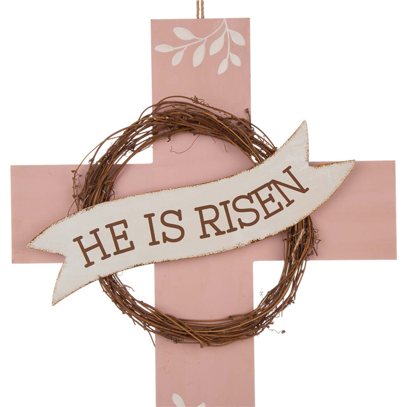 [OFFICIAL] Glitzhome 32"H Easter Wooden/Metal Cross Yard Stake or Wall ...