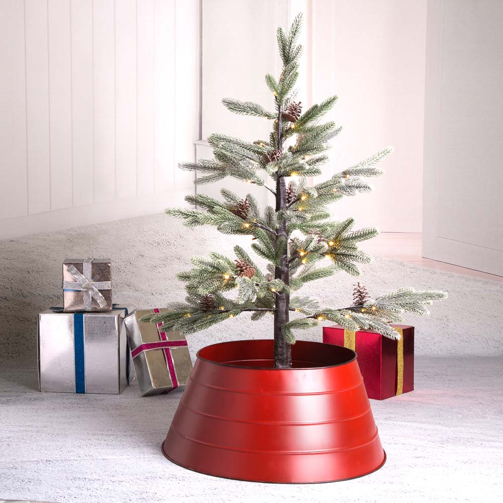 [OFFICIAL] Glitzhome 22"D Painted Red Metal Tree Collar FREE SHIPPING