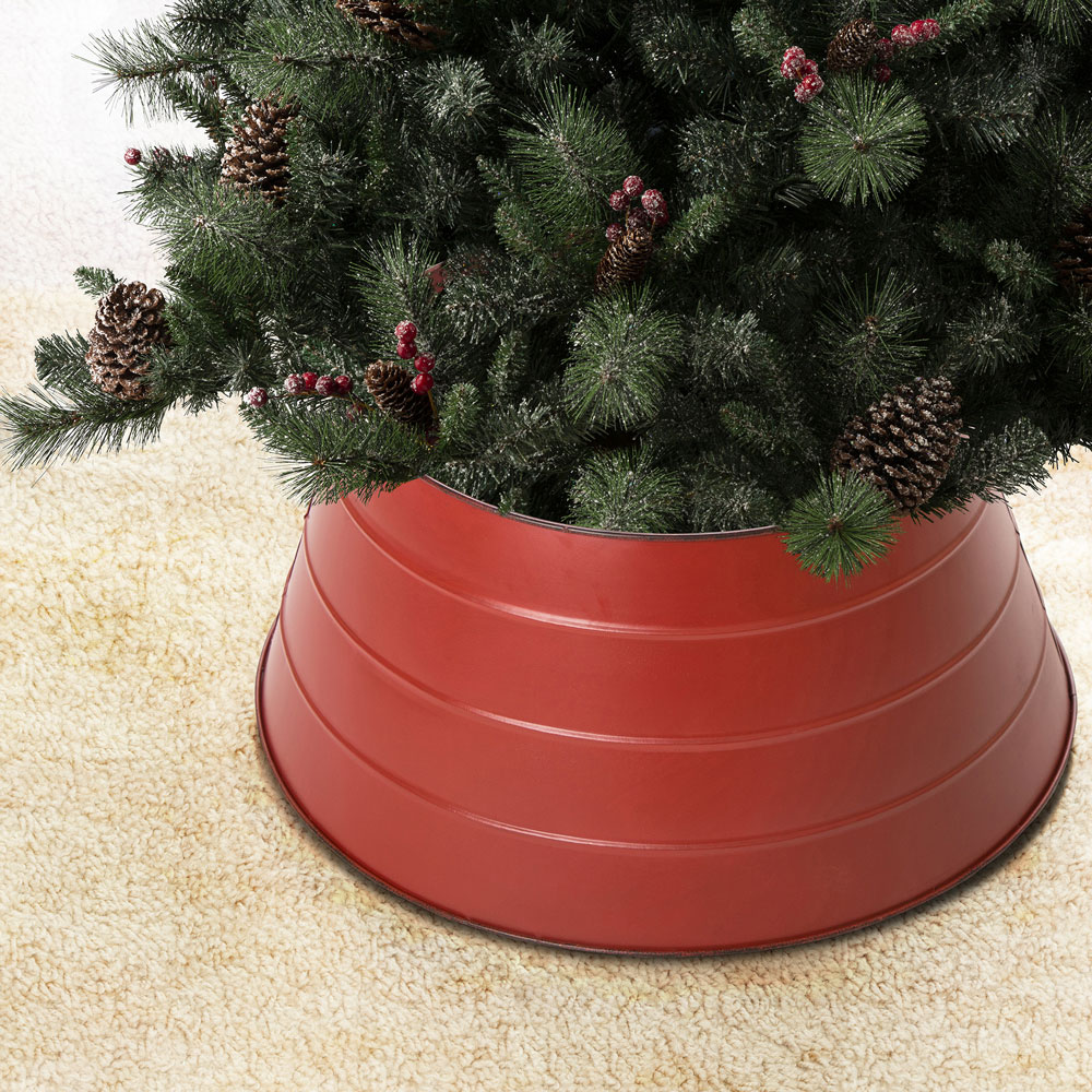 [OFFICIAL] Glitzhome 22"D Painted Red Metal Tree Collar FREE SHIPPING