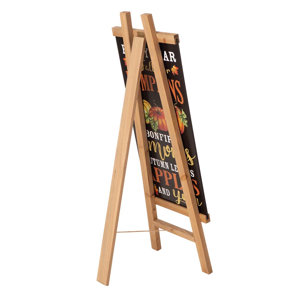 [OFFICIAL] Glitzhome Double Sided Wooden Easel Porch Sign with 2 ...