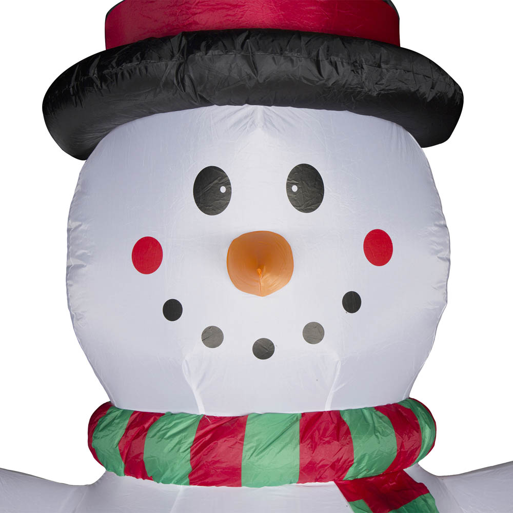 [OFFICIAL] Glitzhome 12 ft Lighted Inflatable Snowman Decor with ...