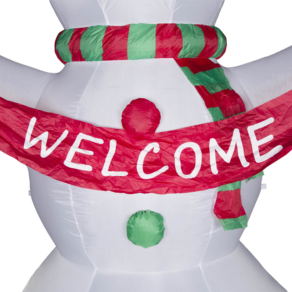 [OFFICIAL] Glitzhome 12 ft Lighted Inflatable Snowman Decor with ...
