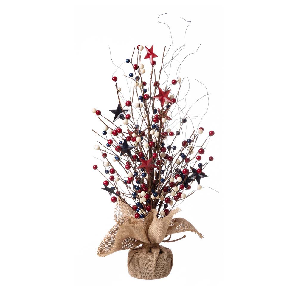 [OFFICIAL] Glitzhome 20"H Americana Berry Table Tree