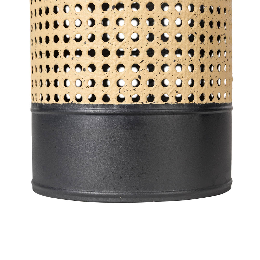 [OFFICIAL] Glitzhome Boho Decorative Gold/Black Floor Metal Vase, Set of 2