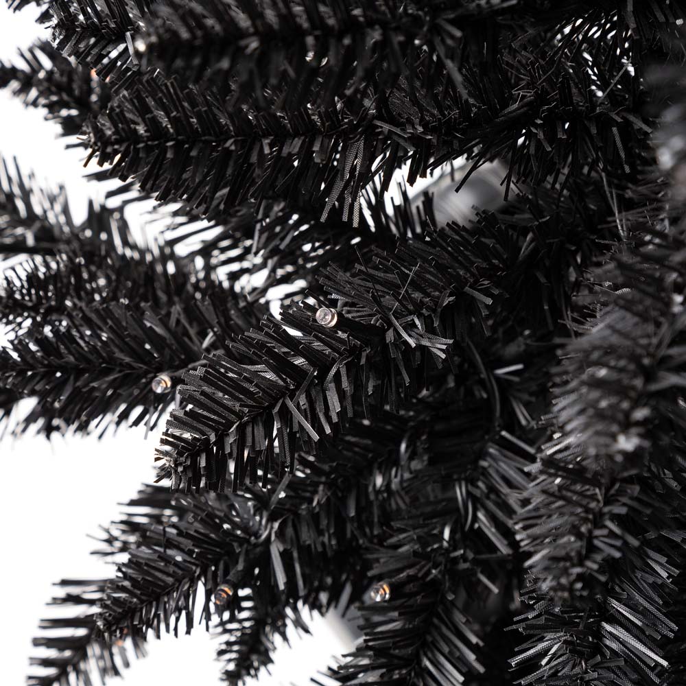 [OFFICIAL] 4 ft Lighted Black PVC Tips Porch Tree With 100 Orange LED ...