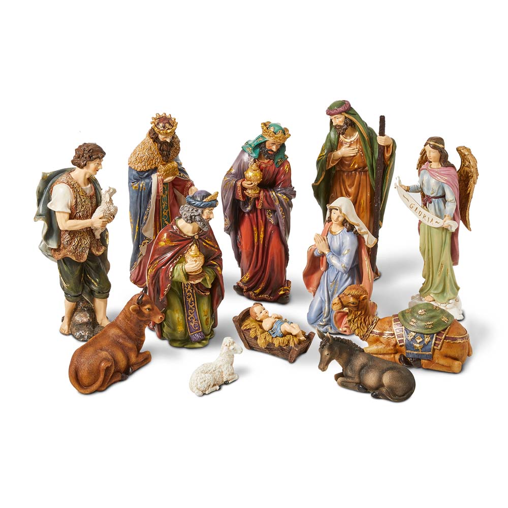 [OFFICIAL] Glitzhome 12 Piece Resin Nativity Figurine Sets