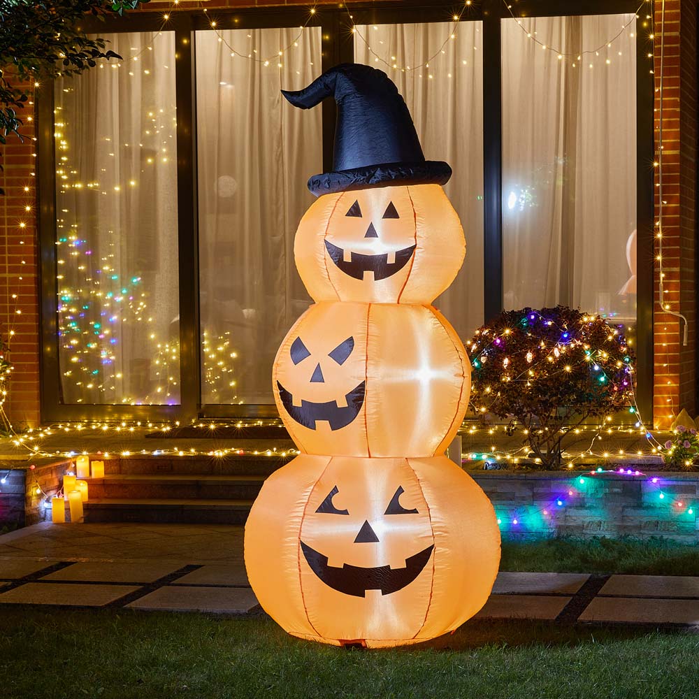 [OFFICIAL] Glitzhome 8ft Lighted Inflatable Stacked Jack-O-Lantern ...