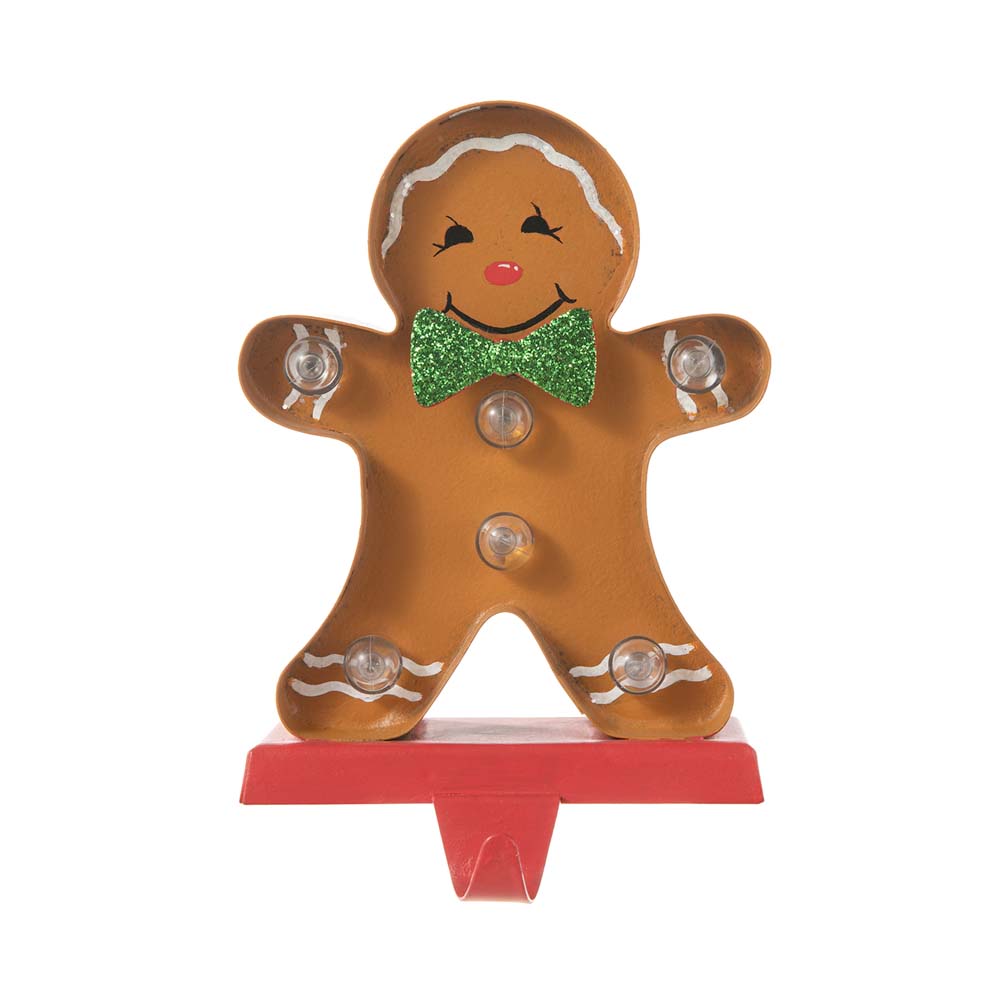 [OFFICIAL] Glitzhome 7.25"H Marquee LED Gingerbread Man Christmas ...